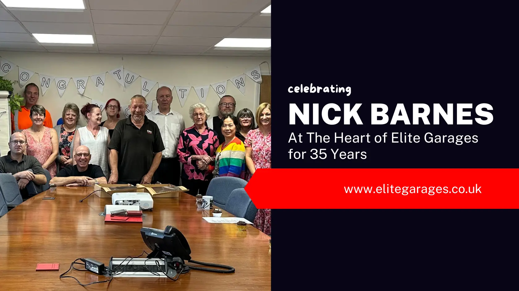 Celebrating Nick Barnes: 35 Years with Elite Garages | Elite Garages