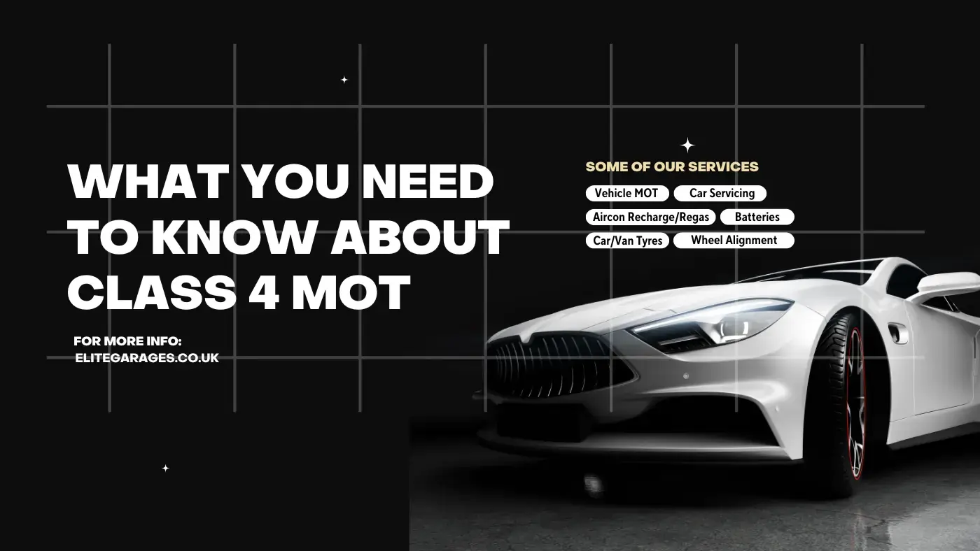 Class 4 MOT Test: Where Do I Find a garage Near Me?