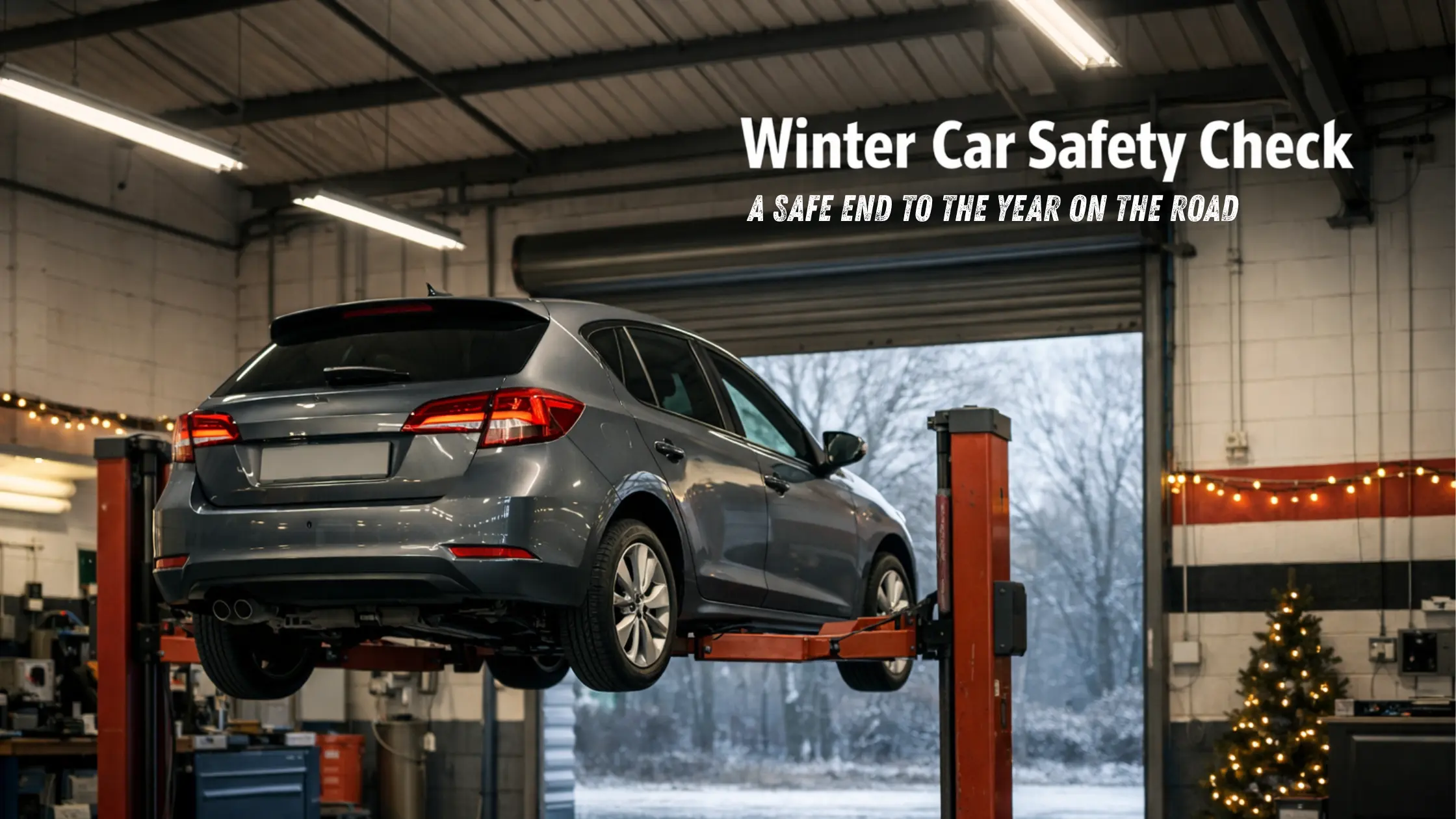 Christmas Guide to Winter Car Checks - A Winter Guide from Elite